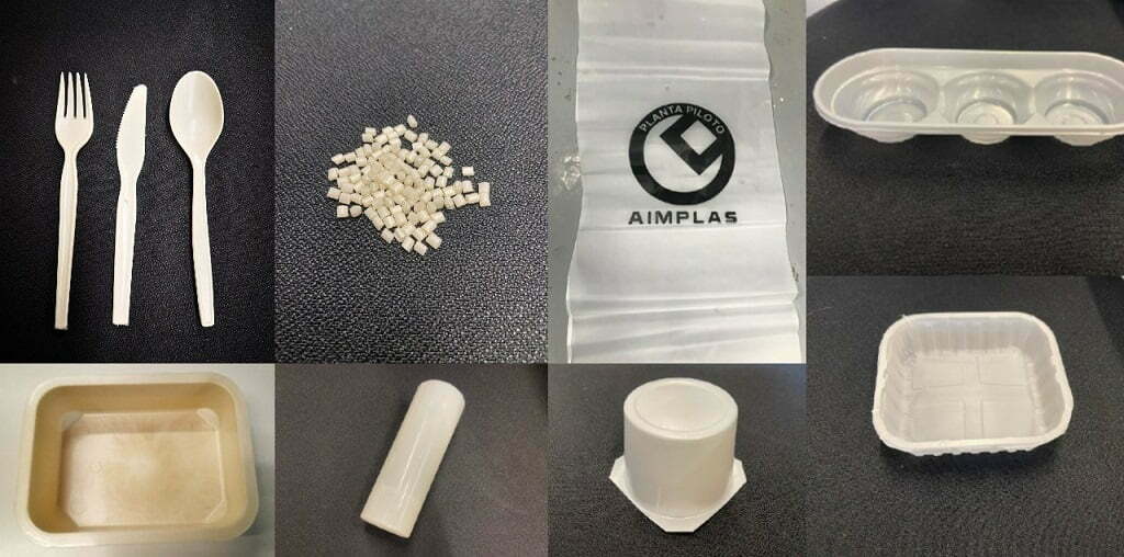 Materiales compostables para productos de un solo uso de gran consumo